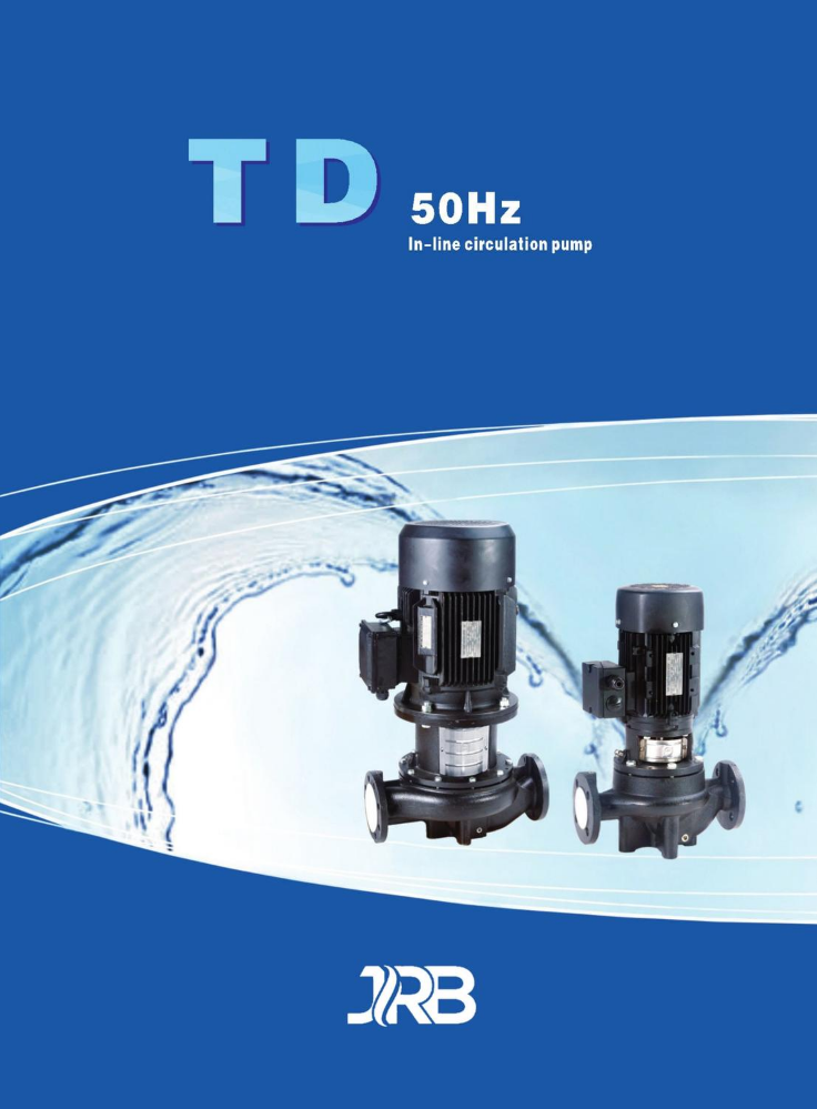 JRB Pump Industry Group TD 50Hz